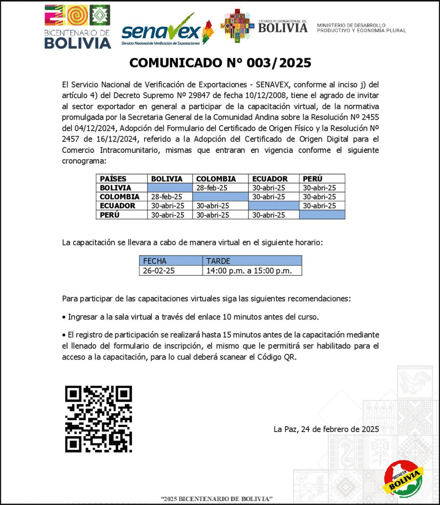 NORMATIVA REGISTRO ÚNICO DE EXPORTADORES – RUEX – Senavex